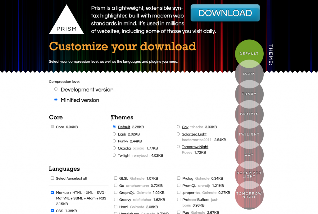 Prism-jsをWordPressに導入する手順（function.phpから導入） - Gohey Blog